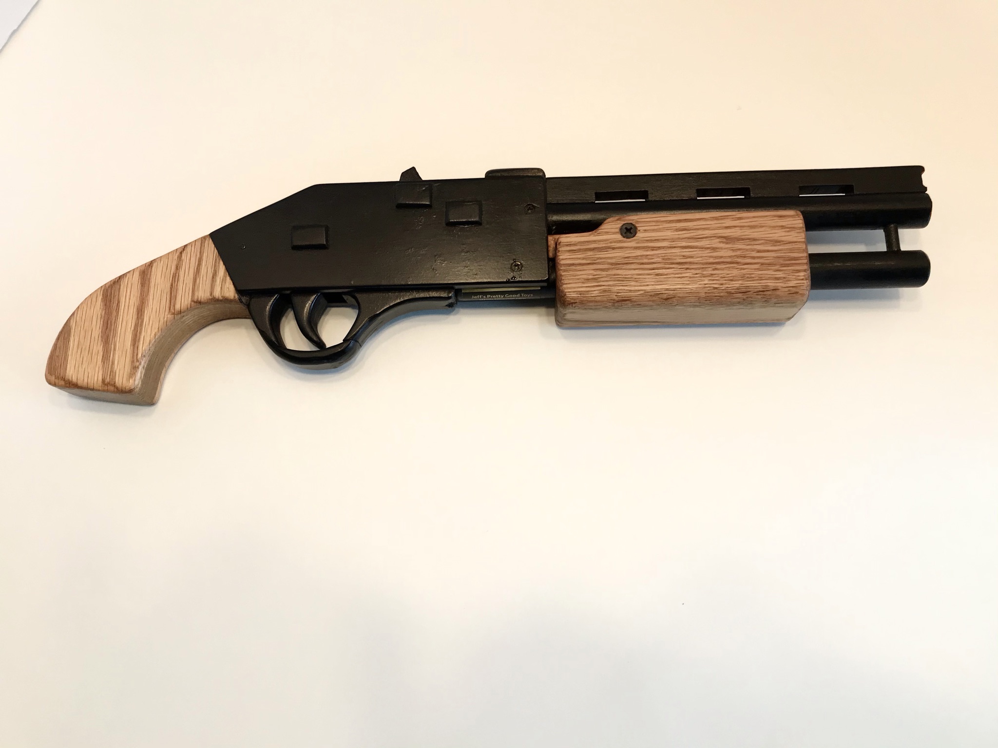 Rubber Band Pump Action Shotgun – Jeff's Pretty Good Toys